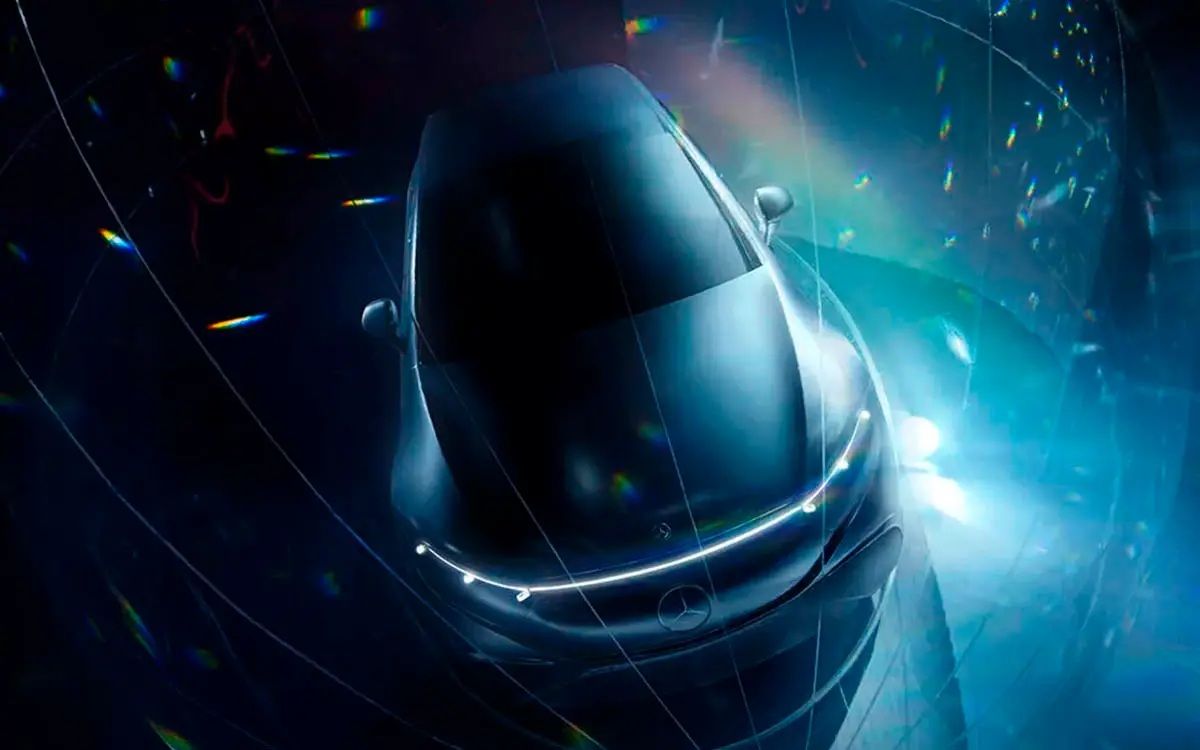 El Mercedes EQS estrenará Hyperscreen, una nueva pantalla curva que ...