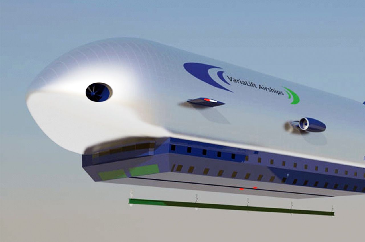 Conoce el nuevo zeppelin para transporte de carga que volará con ...